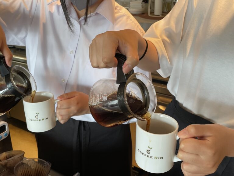 職場体験にきていただきました！ | くつろぎとぬくもりのカフェ凛 こだわりの炭火自家焙煎コーヒー | COFFEE RIN